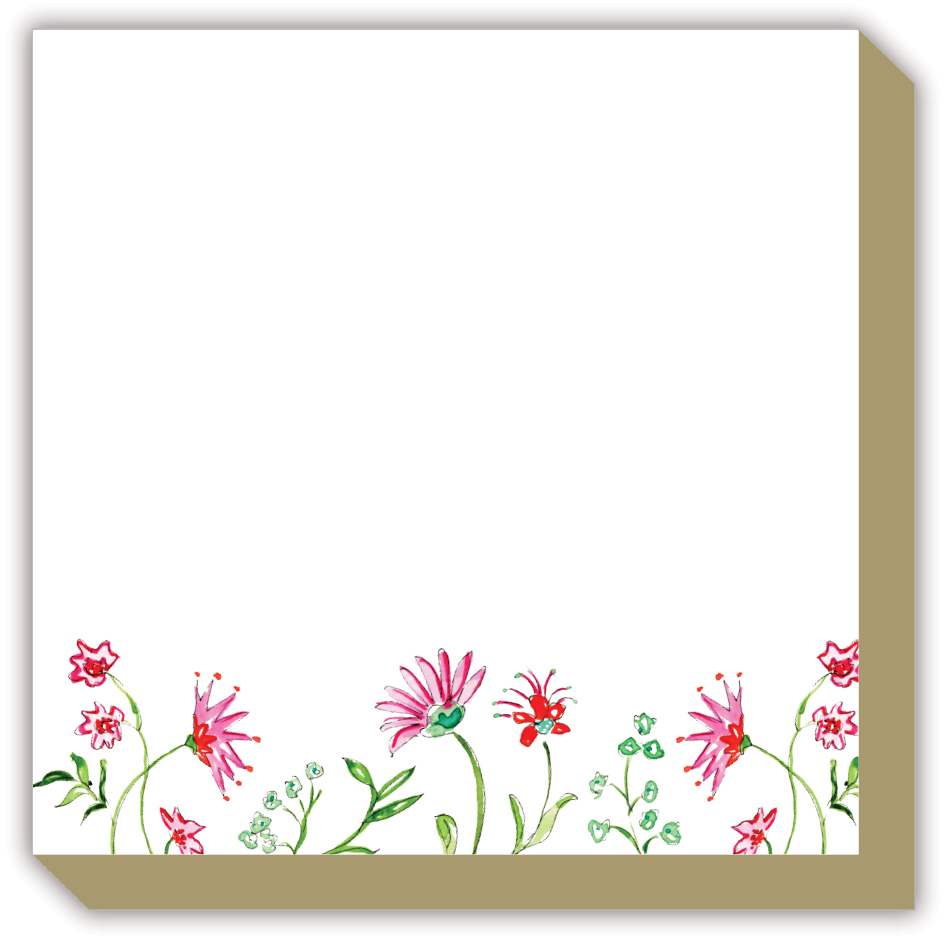 Mixed Floral Pink Luxe Notepad – RosanneBECK Collections