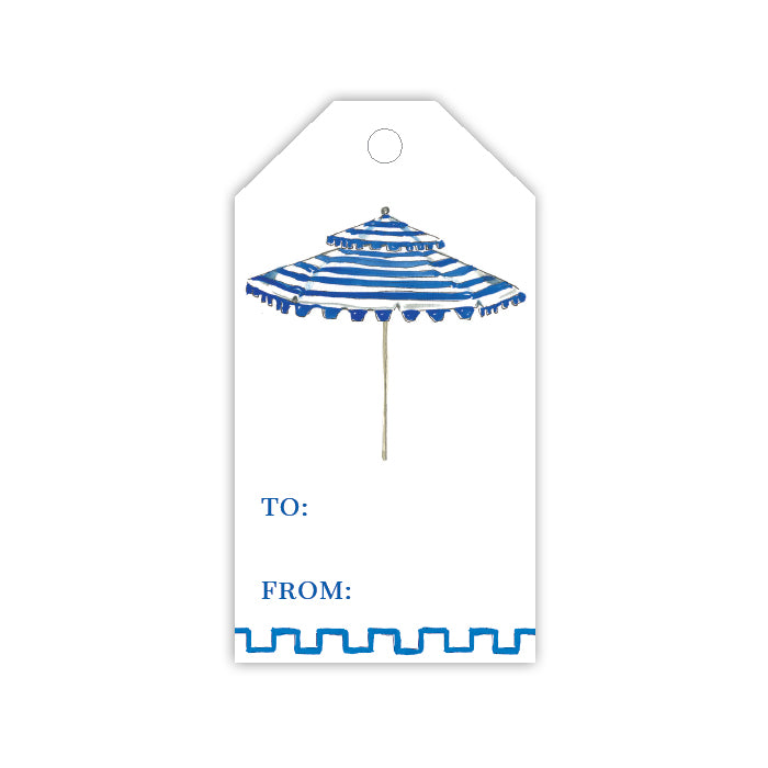 Blue Umbrella Gift Tags – RosanneBECK Collections