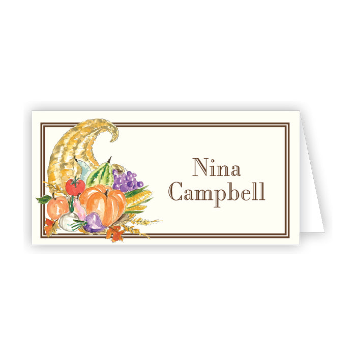Cornucopia Place Card – RosanneBECK Collections