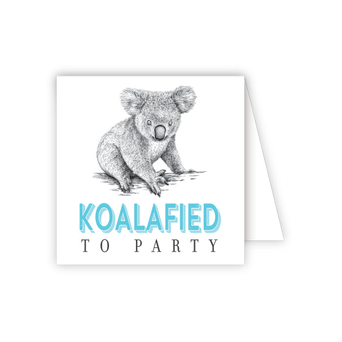 Koalafied to Party Enclosure Card – RosanneBECK Collections