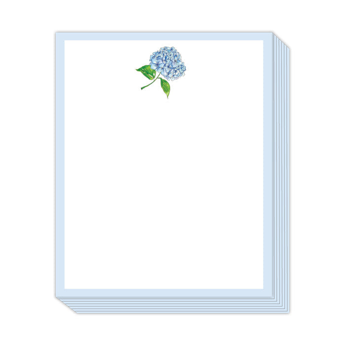 Single Blue Hydrangea Stack Pad – RosanneBECK Collections