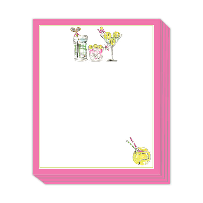 Tennis Cocktails Stack Pad – RosanneBECK Collections