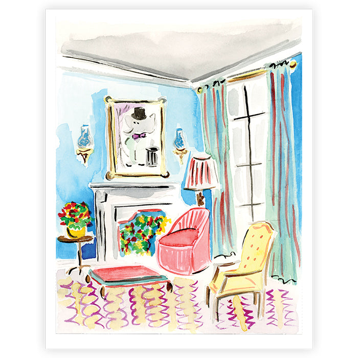 Madcap Cottage House of Bedlam Living Room Art Print – RosanneBECK ...